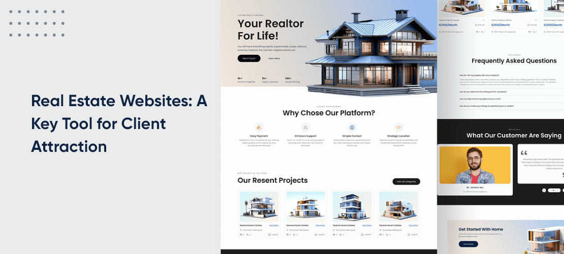Real Estate Website: A Key Tool for Client Attraction